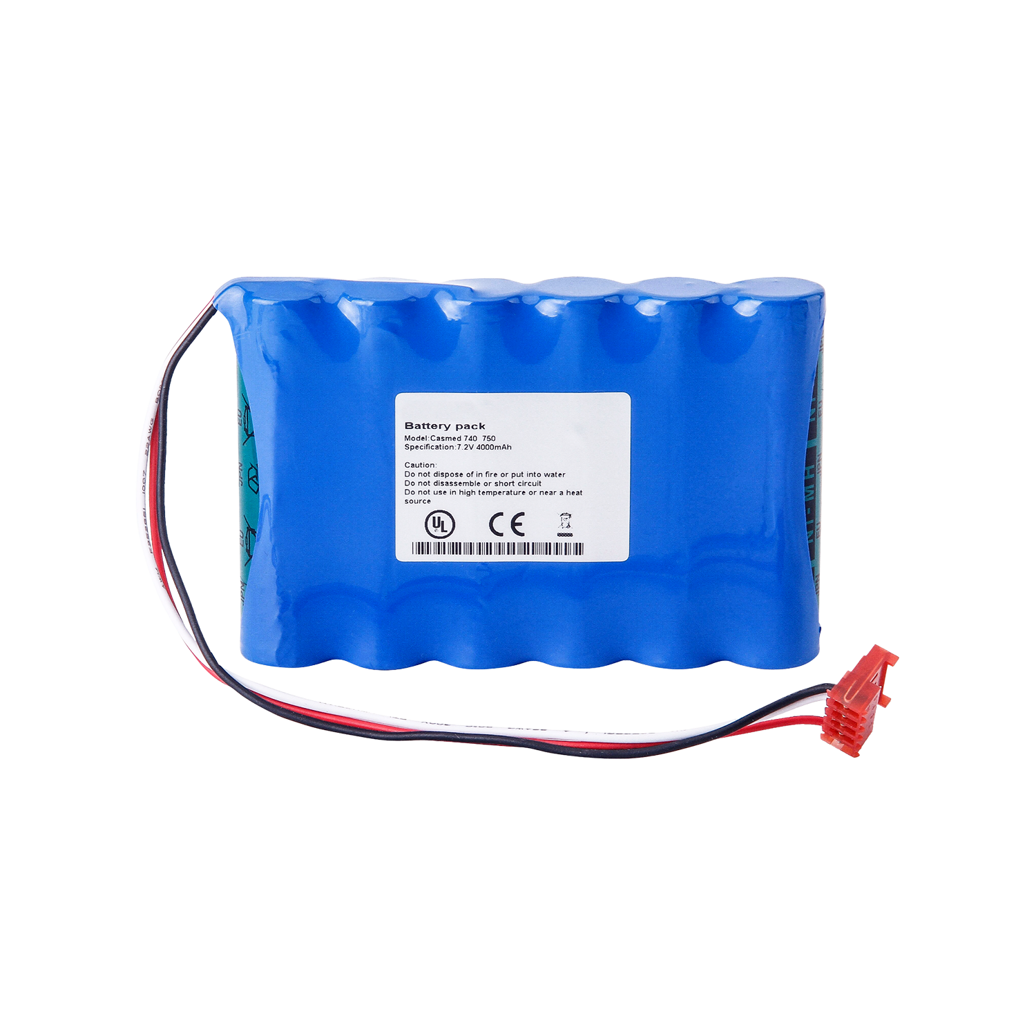 CAS Medical Systems 740/750 Monitor NiMH 7.2v 4.0Ah Rechargeable Batte ...