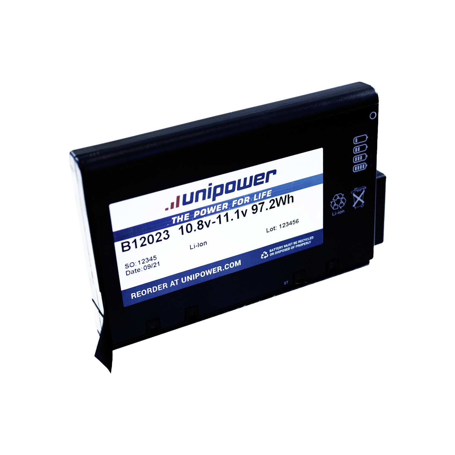 Mortara Instrument ELI 380 Lithium-Ion, 11.1V, 9.0Ah 9150mAh Rechargea ...