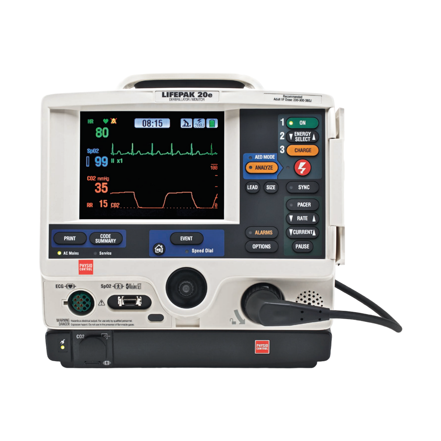Stryker/Physio-Control Lifepak 20e Defribrillator – Medical Equipment ...